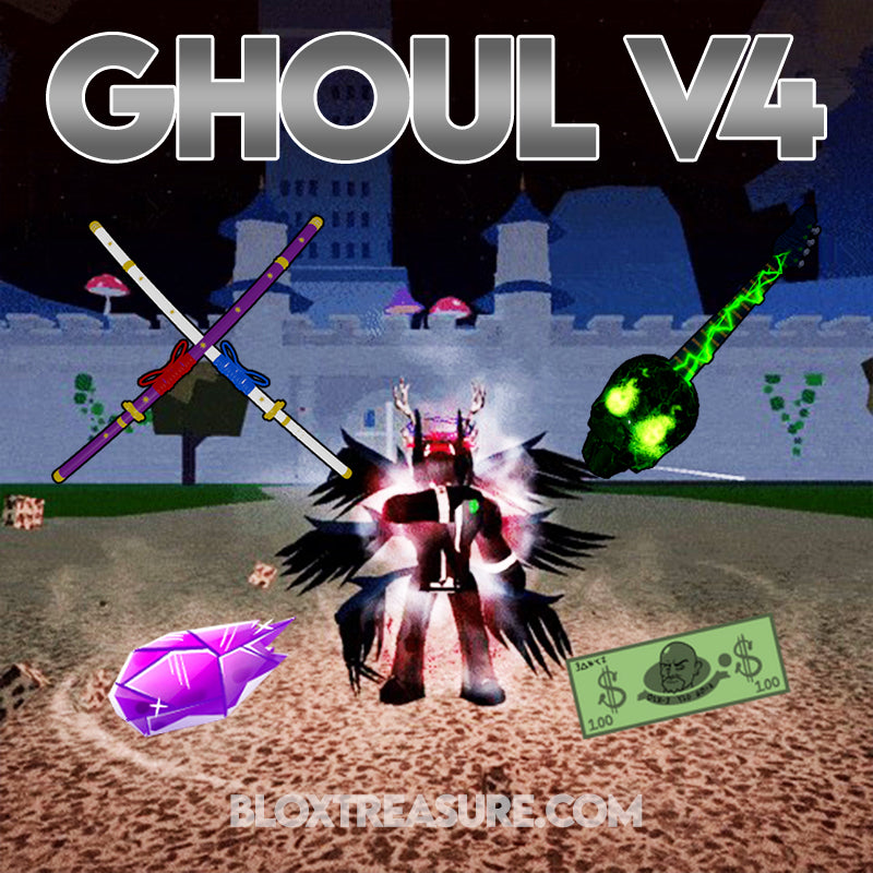 🔥 FULL Ghoul V4 🔥 Blox Fruits Account (Read Description) – Blox Treasure